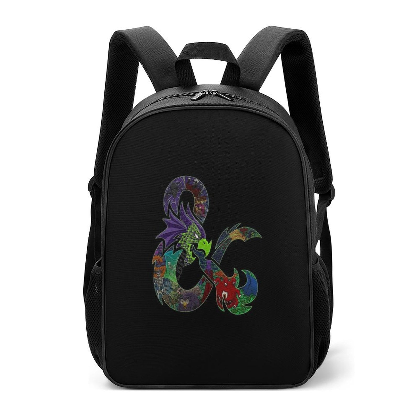 DND Dungeons And Dragons Backpack Unisex 16.7" Bookbag Oxford Cloth ...