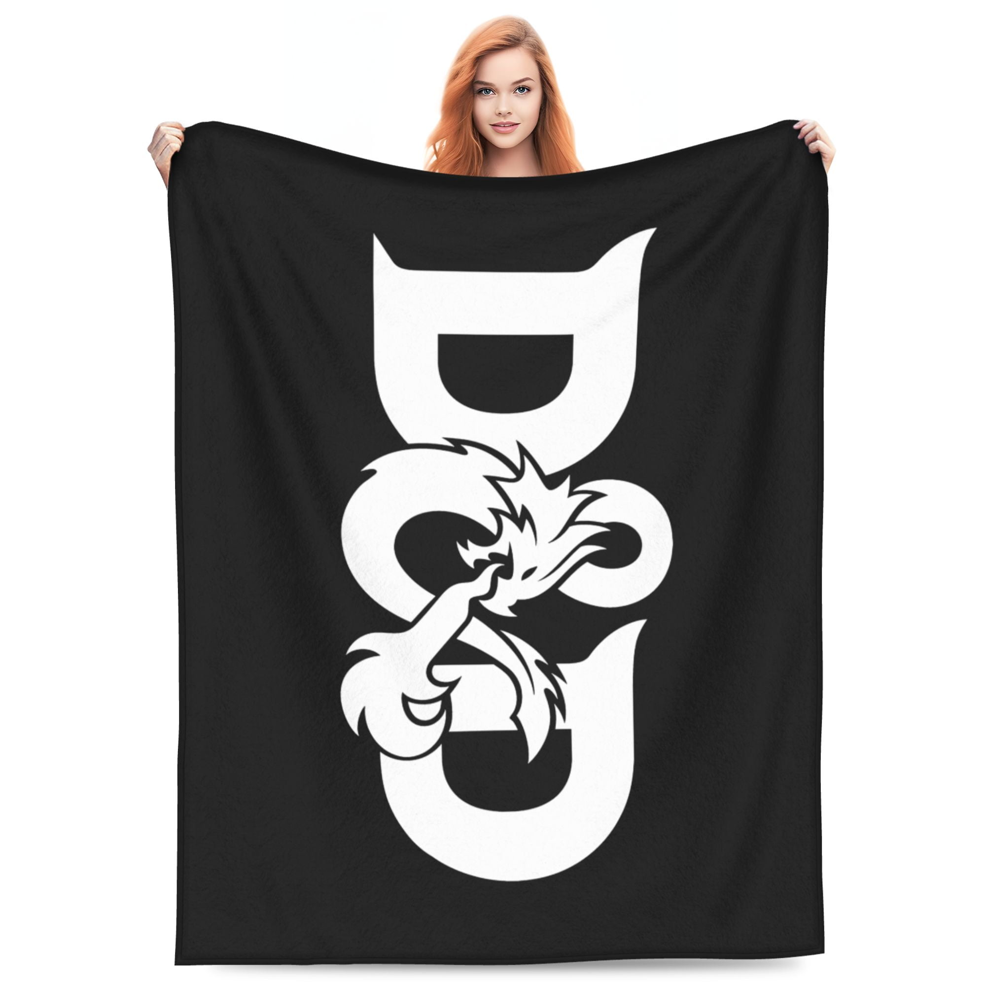 DND Dungeons And Dragons Bed Blanket Super Soft Fleece Throw Blanket ...