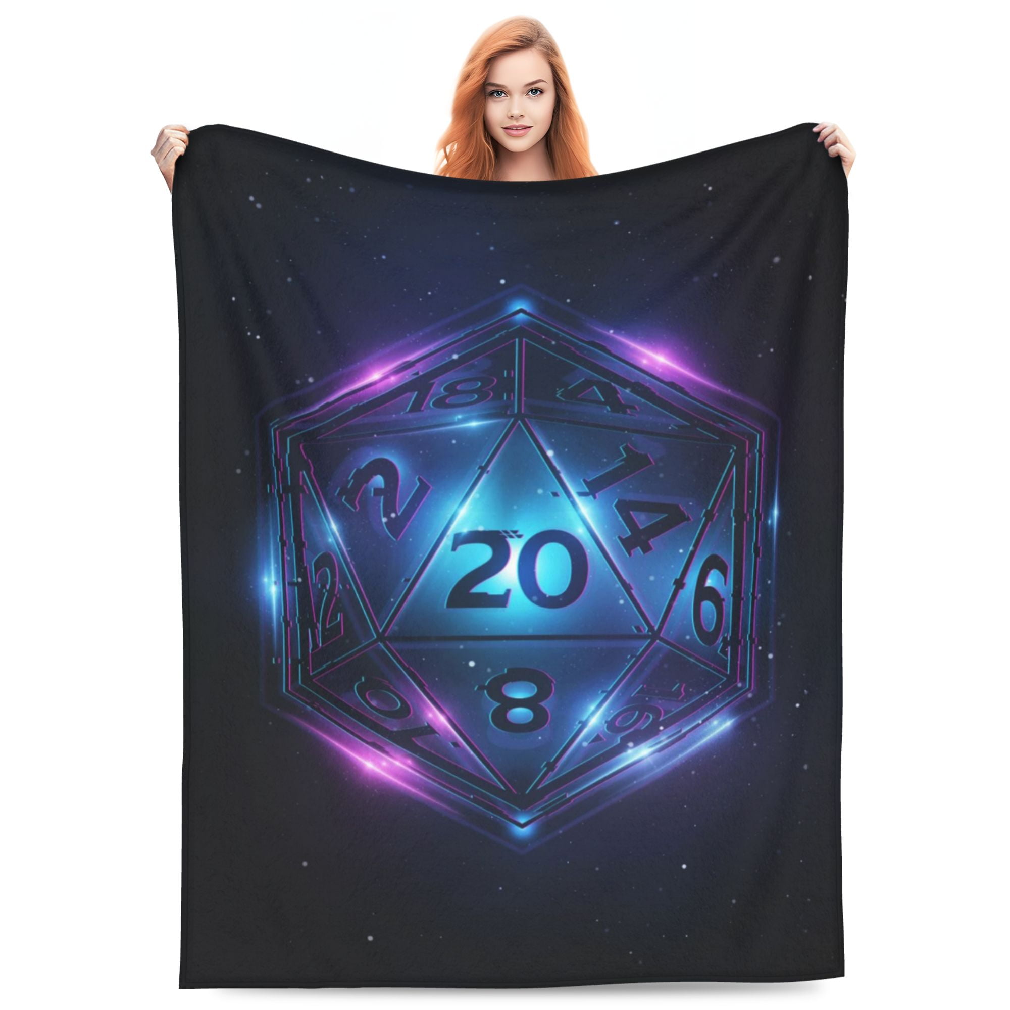 DND Dungeons And Dragons Bed Blanket Super Soft Fleece Throw Blanket ...