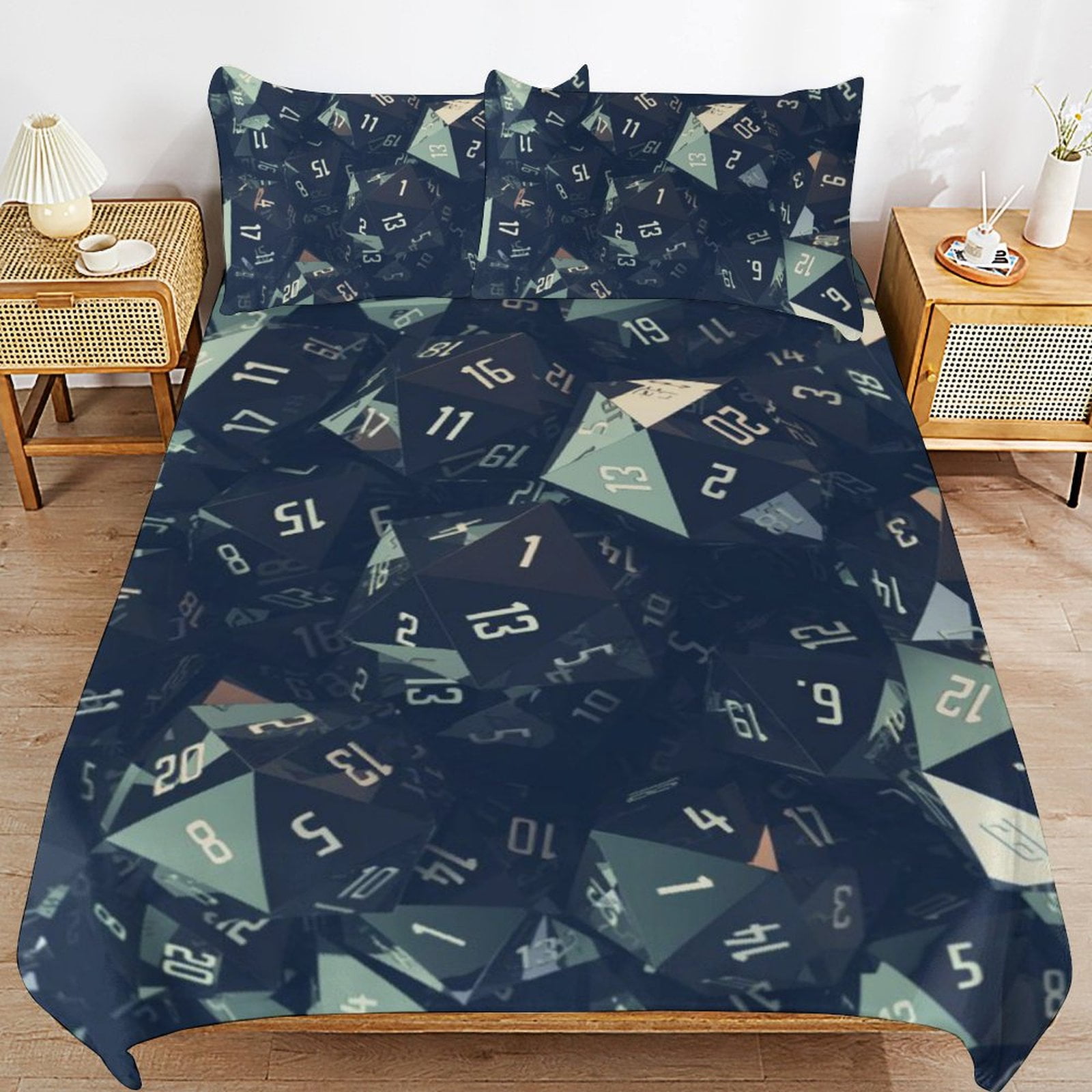 DND Dungeons And Dragons Bedding Set Anime Bedding Set Cartoon Duvet ...
