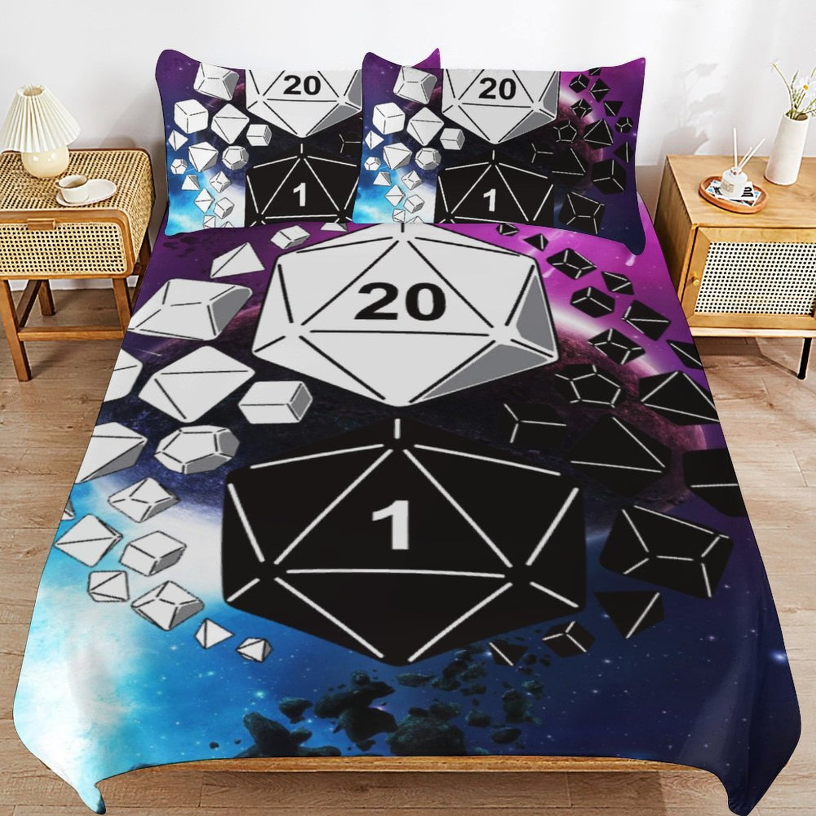 DND Dungeons And Dragons Bedding Set Anime Bedding Set Cartoon Duvet ...