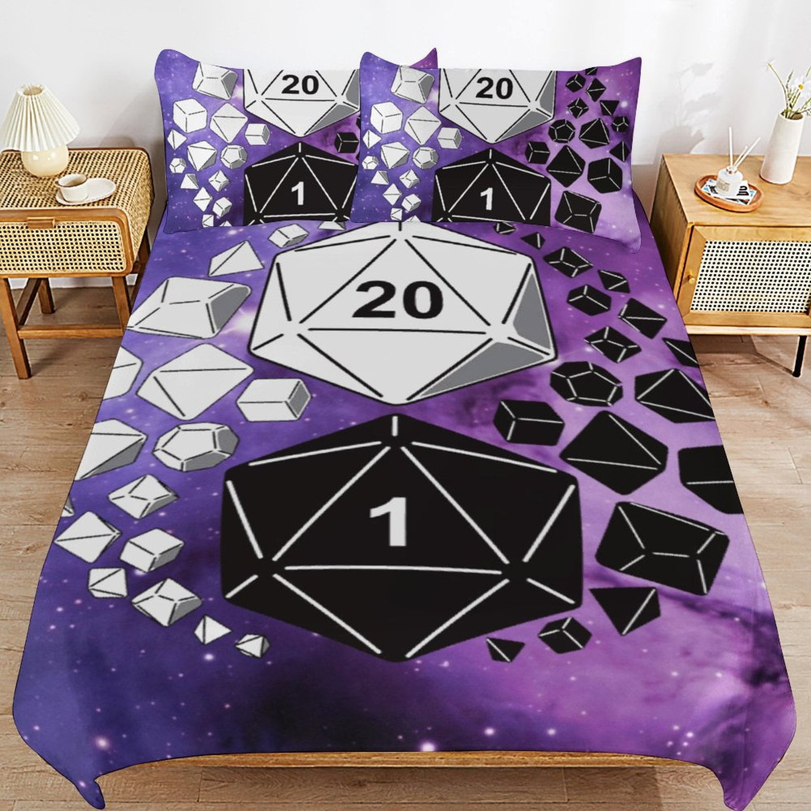 DND Dungeons And Dragons Bedding Set Anime Bedding Set Cartoon Duvet ...