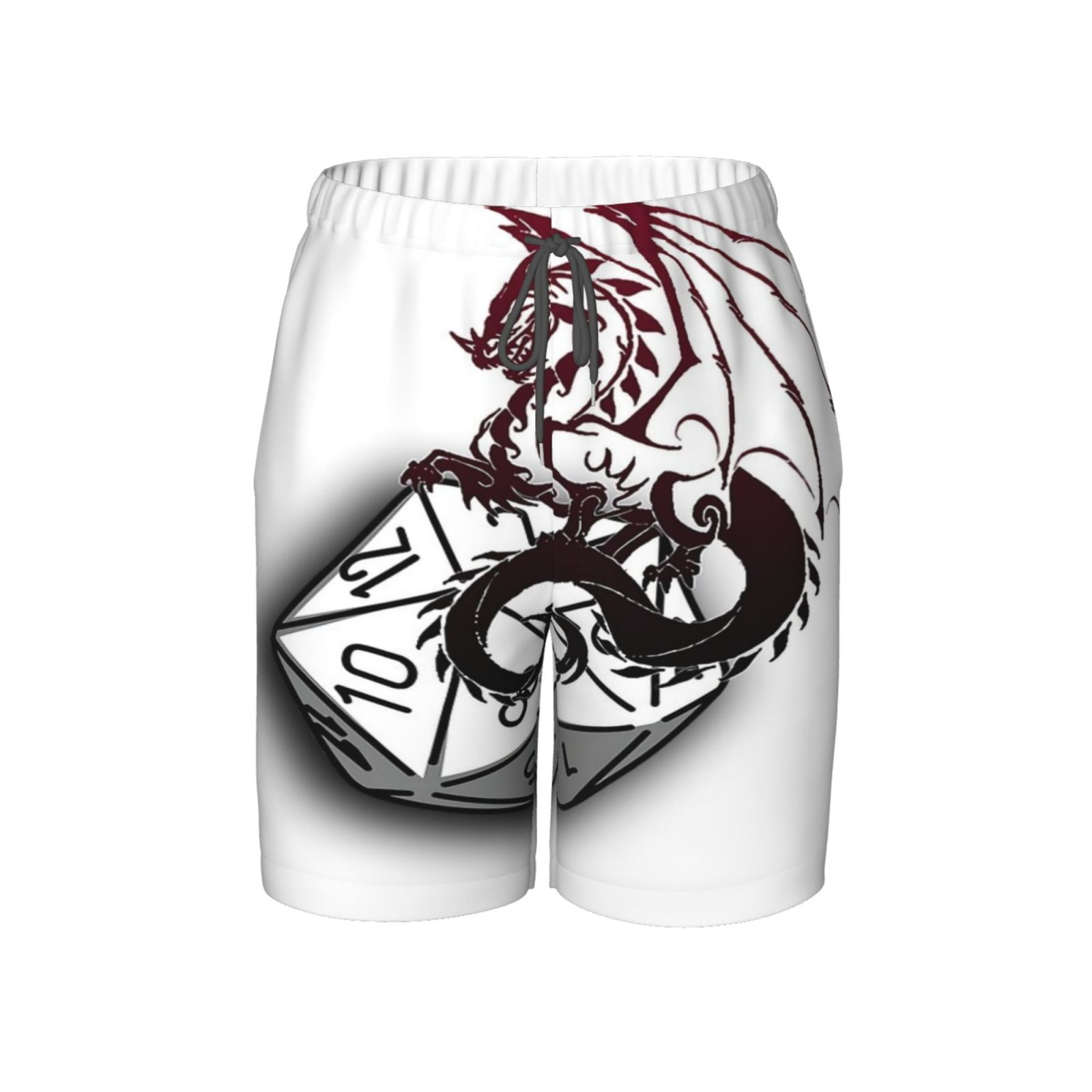 DND Dungeons And Dragons Boys Swim Trunks with Mesh Liner Bathing Suits ...
