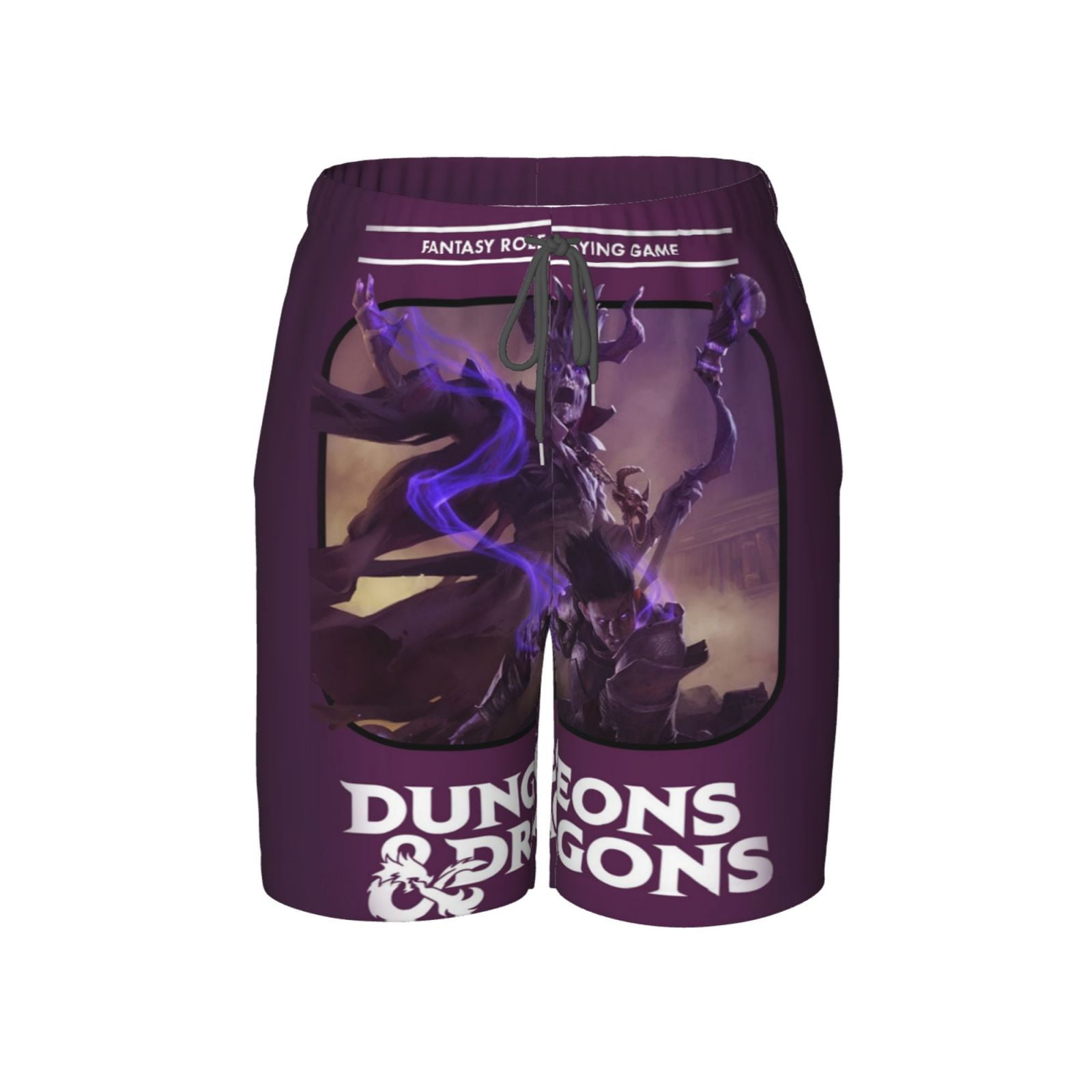 DND Dungeons And Dragons Boys Swim Trunks with Mesh Liner Bathing Suits ...