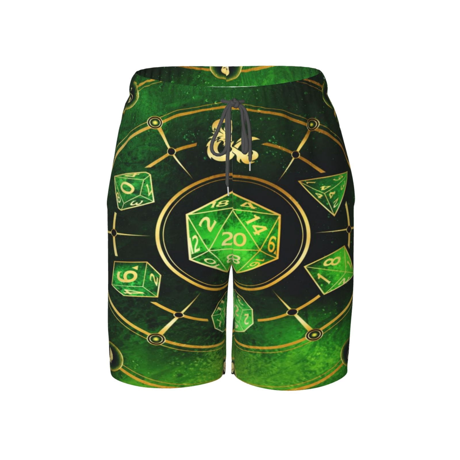 DND Dungeons And Dragons Boys Swim Trunks with Mesh Liner Bathing Suits ...