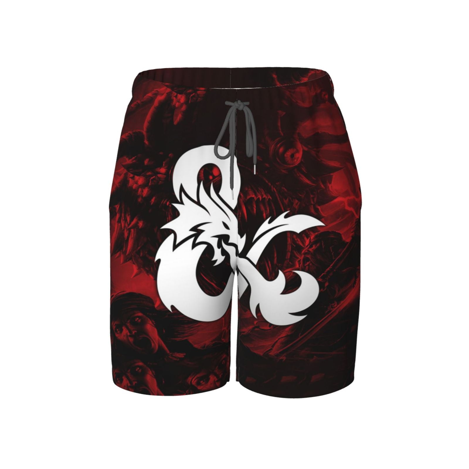 DND Dungeons And Dragons Boys Swim Trunks with Mesh Liner Bathing Suits ...