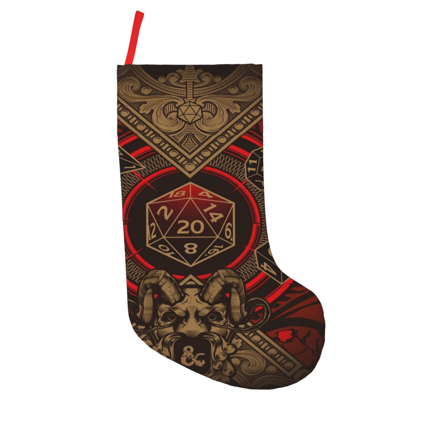 DND Dungeons And Dragons Christmas Stockings Large 18" Xmas Stockings ...