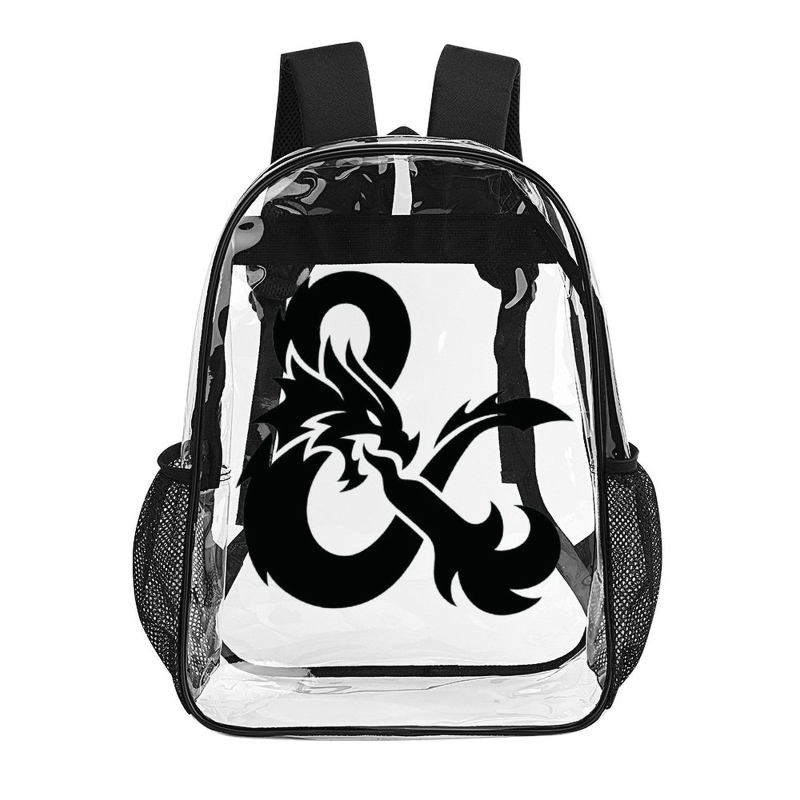 Dungeons And Dragon Clear Backpac Clear Bag Transparent Backpac See ...