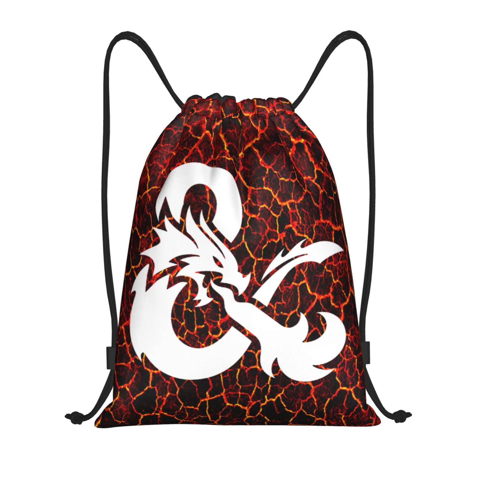 DND Dungeons And Dragons Drawstring Bag Gym Bag Sports Backpack Sack ...