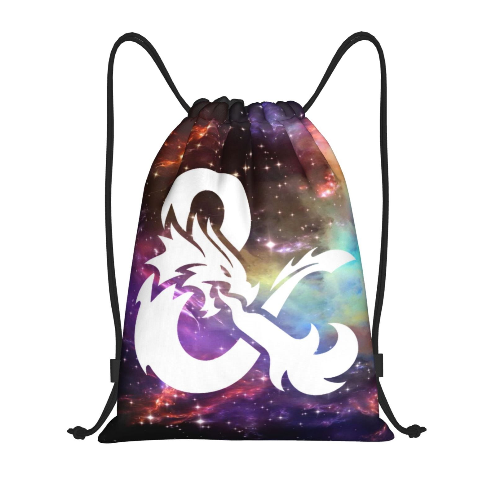 DND Dungeons And Dragons Drawstring Bag Gym Bag Sports Backpack Sack ...