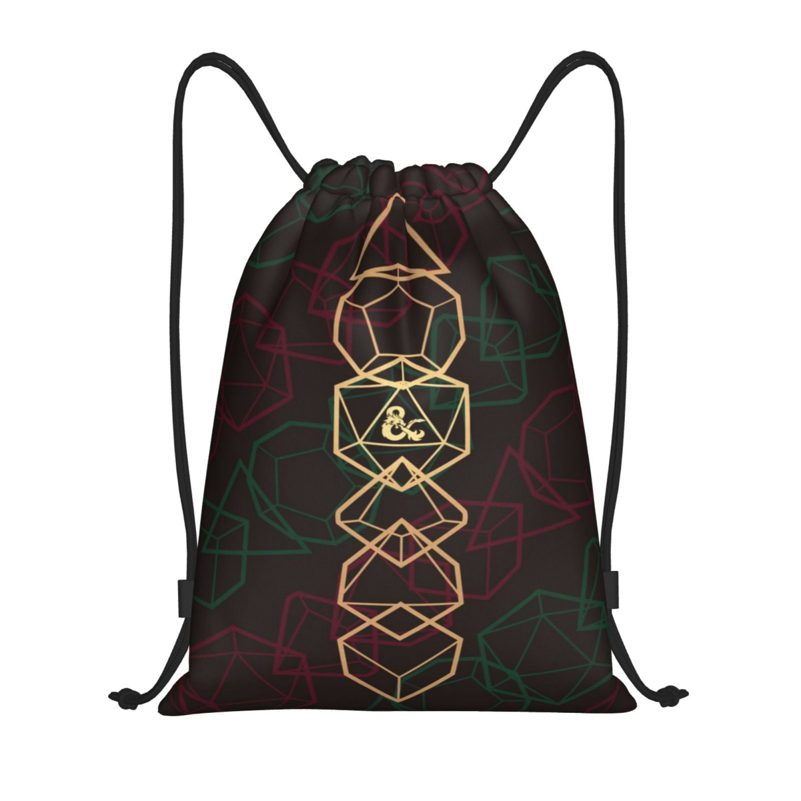 DND Dungeons And Dragons Drawstring Bag Gym Bag Sports Backpack Sack ...