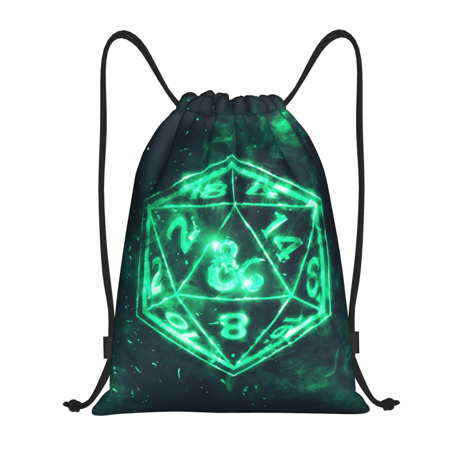 DND Dungeons And Dragons Drawstring Bag Gym Bag Sports Backpack Sack ...