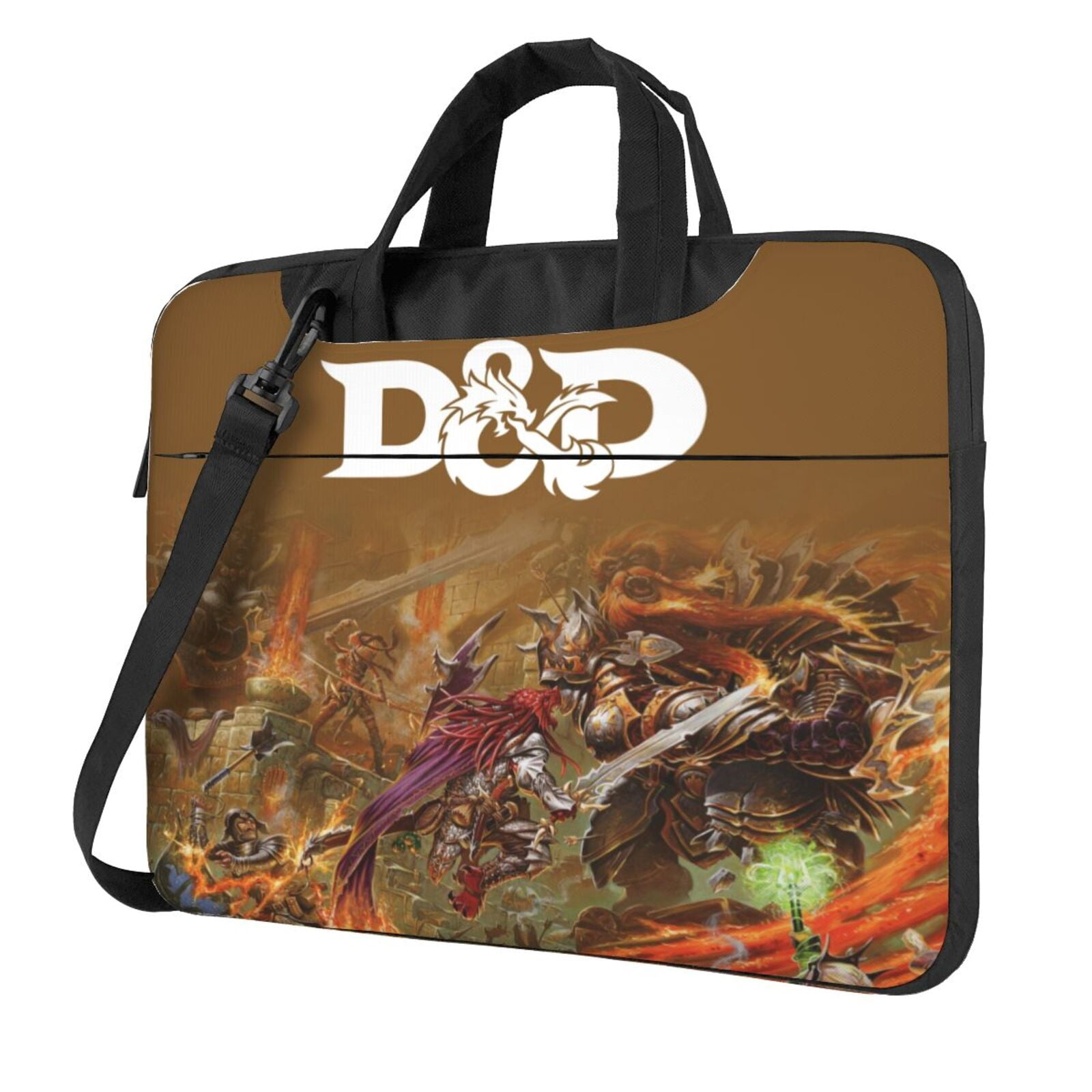DND Dungeons And Dragons Laptop Shoulder Bag Cartoon Laptop Case ...