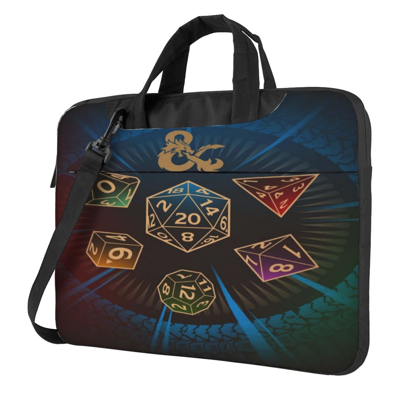 DND Dungeons And Dragons Laptop Shoulder Bag Cartoon Laptop Case ...