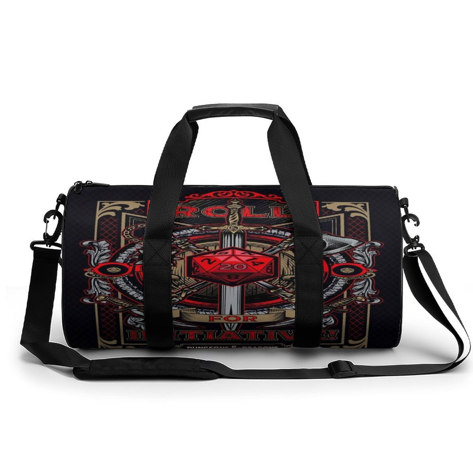 DND Dungeons And Dragon Large Capacity Duffel Bag for Dance, Swim ...