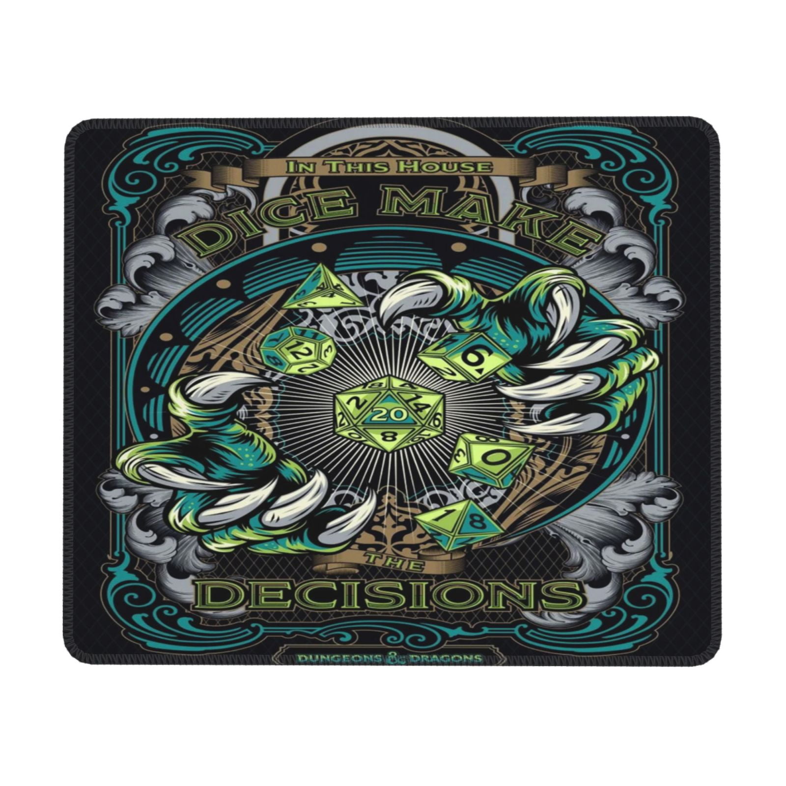 DND Dungeons And Dragons Mouse Pad Office Gaming Anime Cartoon Mousepad ...