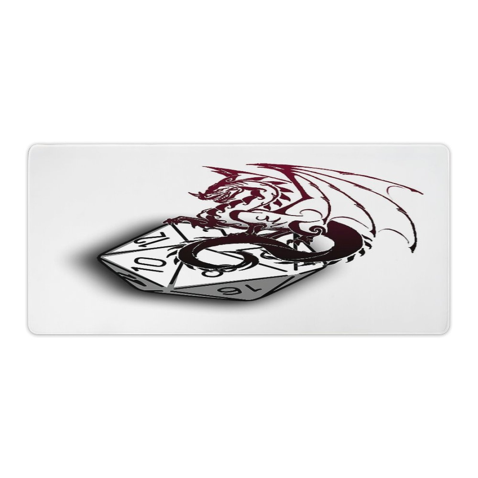 DND Dungeons And Dragons Mouse Pad with Stitched Edge Desk Mat Keyboard ...
