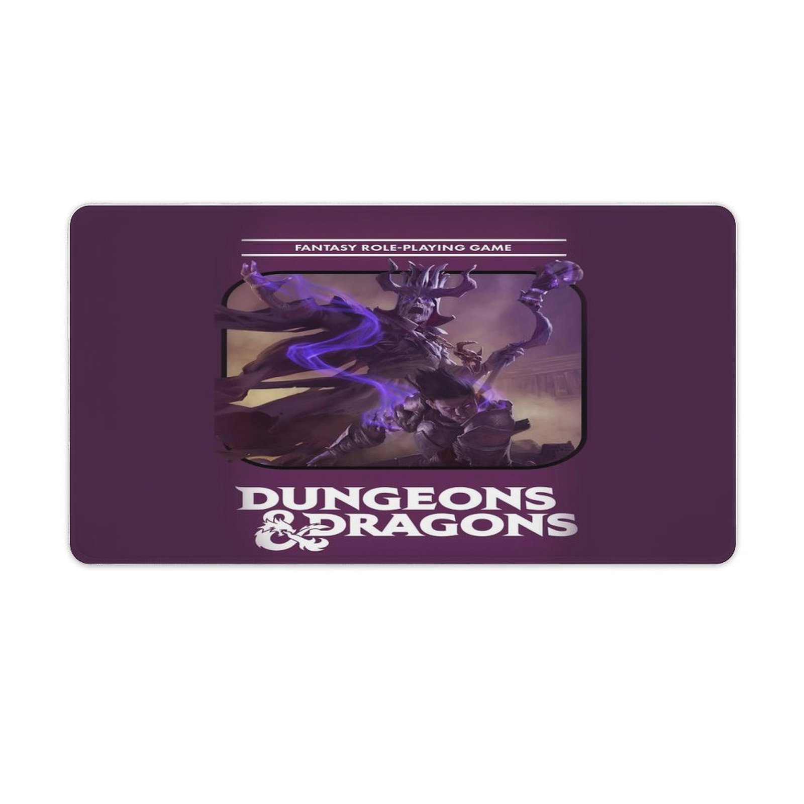 DND Dungeons And Dragons Mouse Pad with Stitched Edge Desk Mat Keyboard ...