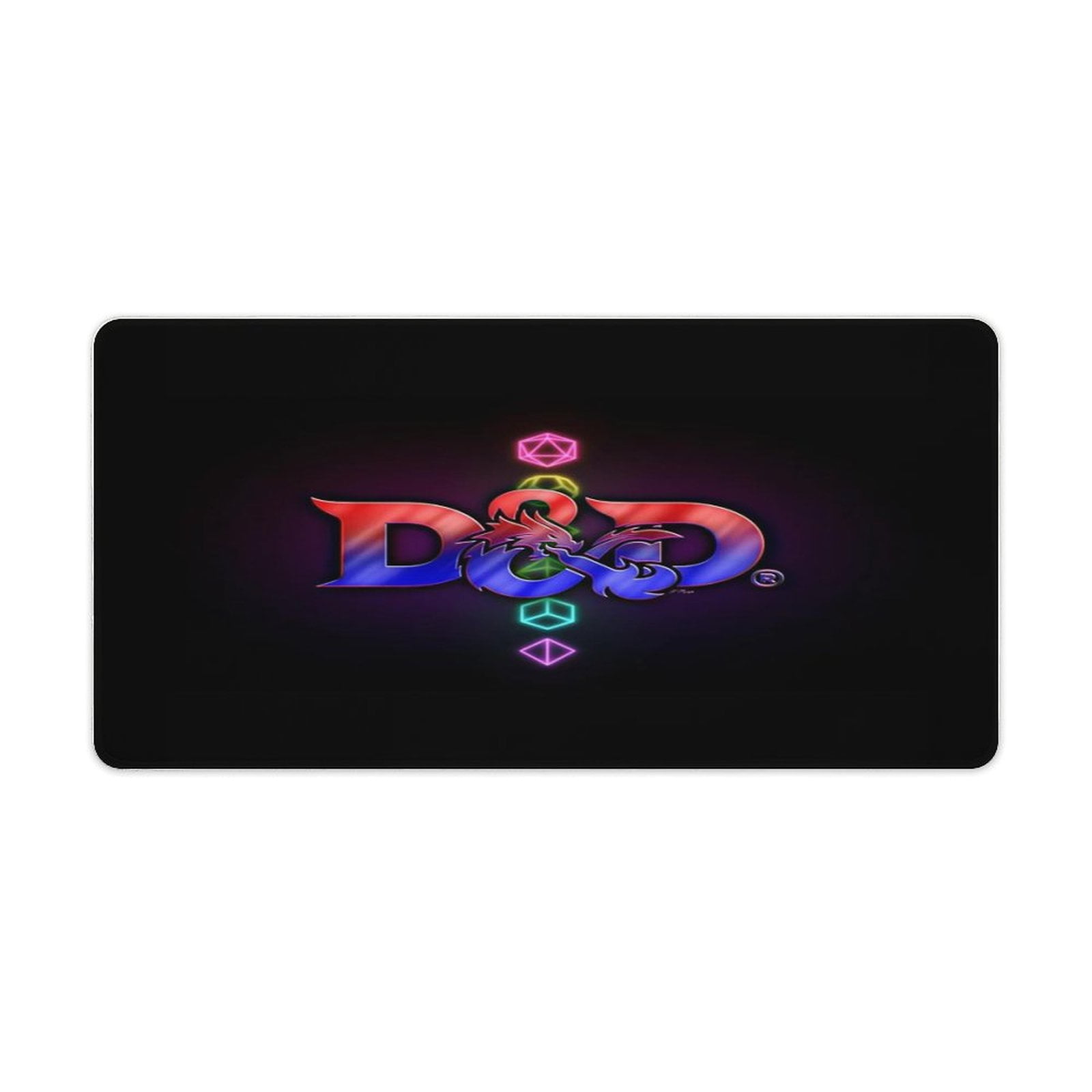 DND Dungeons And Dragons Mouse Pad with Stitched Edge Desk Mat Keyboard ...