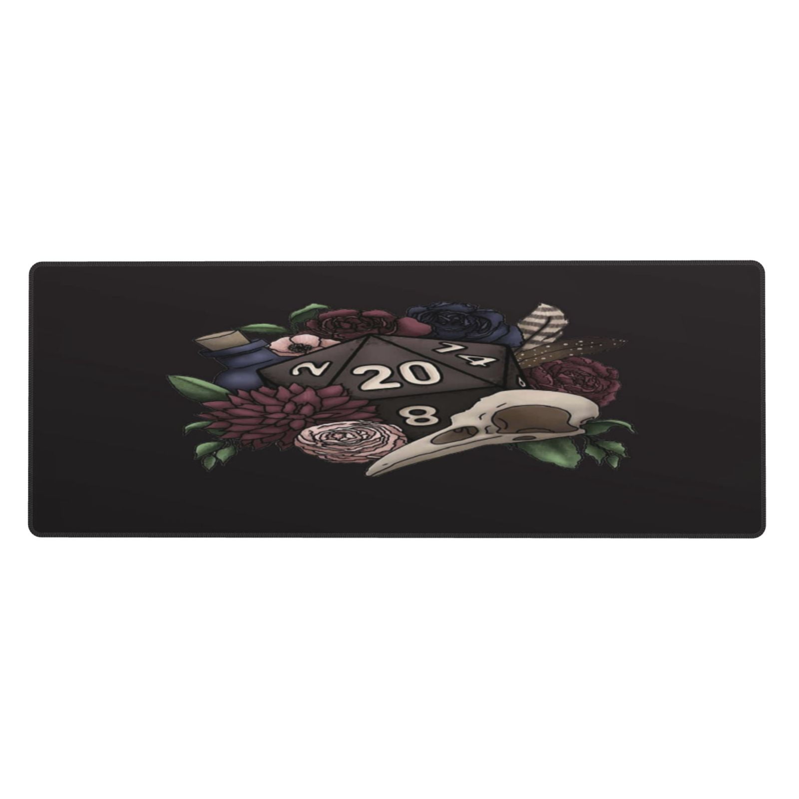 DND Dungeons And Dragons Mouse Pad with Stitched Edge Desk Mat Keyboard ...
