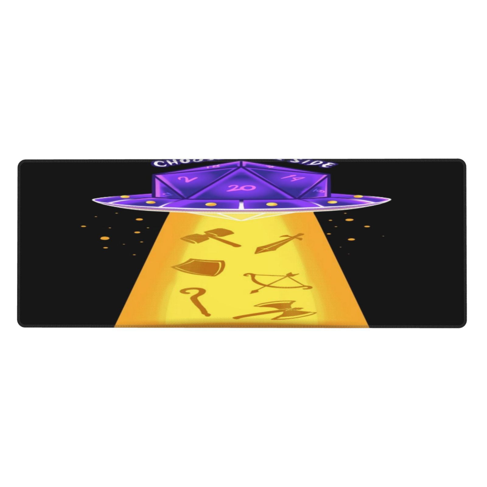 DND Dungeons And Dragons Mouse Pad with Stitched Edge Desk Mat Keyboard ...