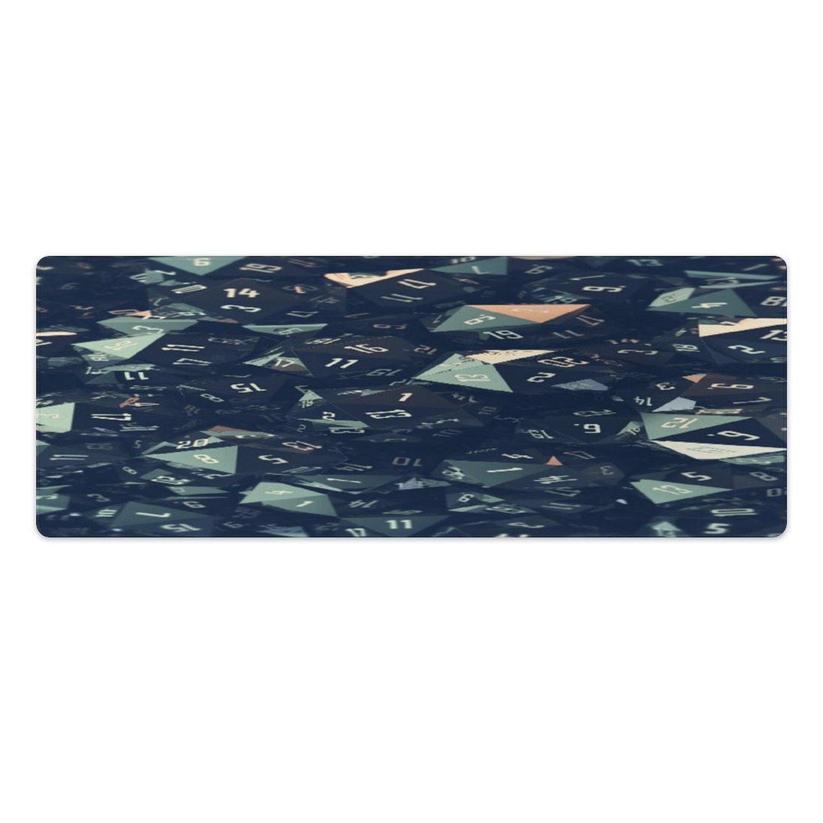 DND Dungeons And Dragons Mouse Pad with Stitched Edge Desk Mat Keyboard ...