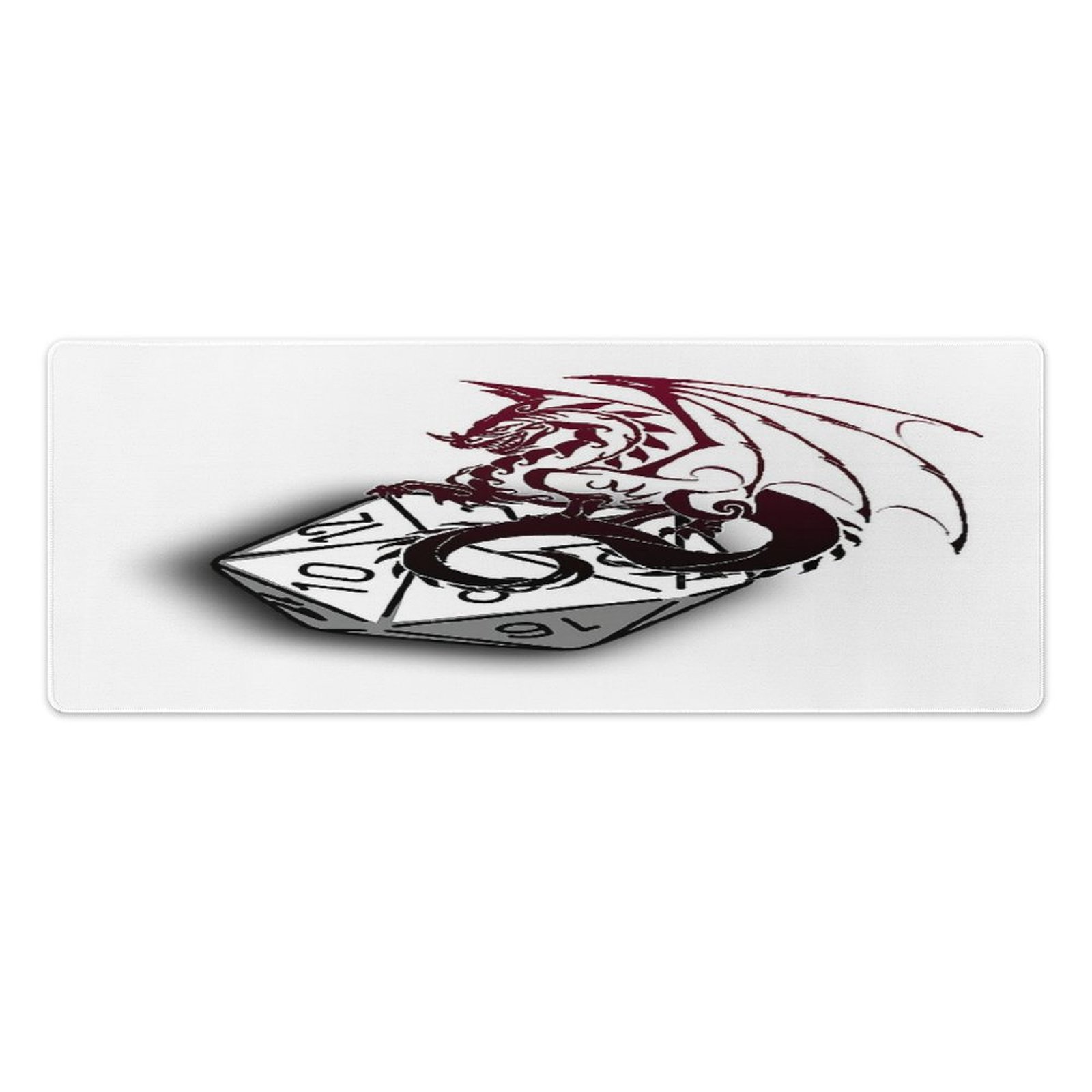 DND Dungeons And Dragons Mouse Pad with Stitched Edge Desk Mat Keyboard ...