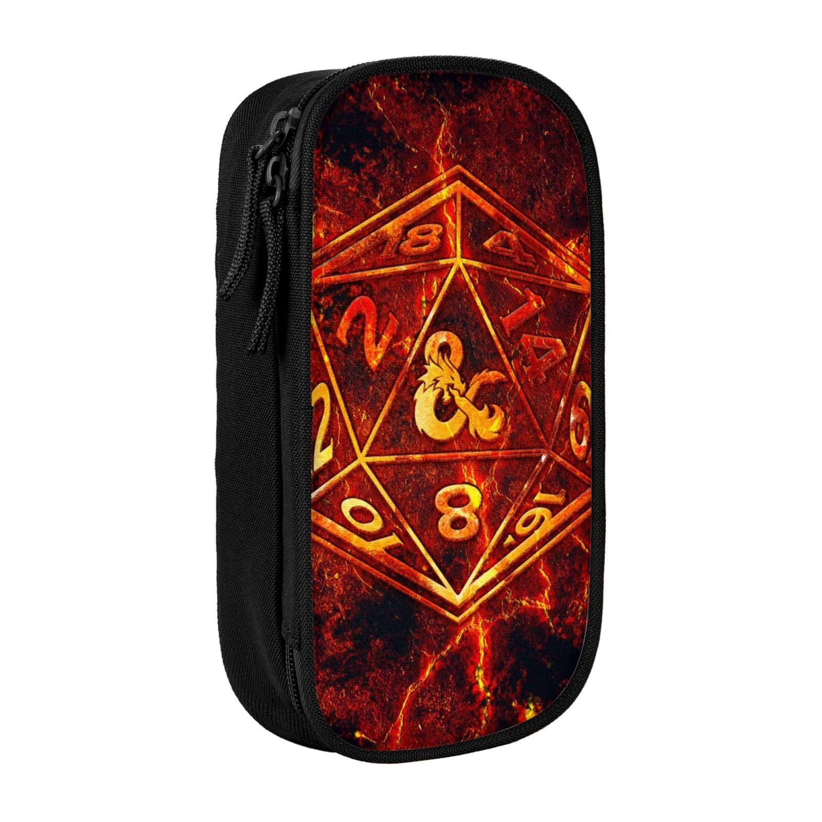 Dungeons And Dragons Pencil Pouch Case Makeup Bag Zipper Cosmetic Bag ...