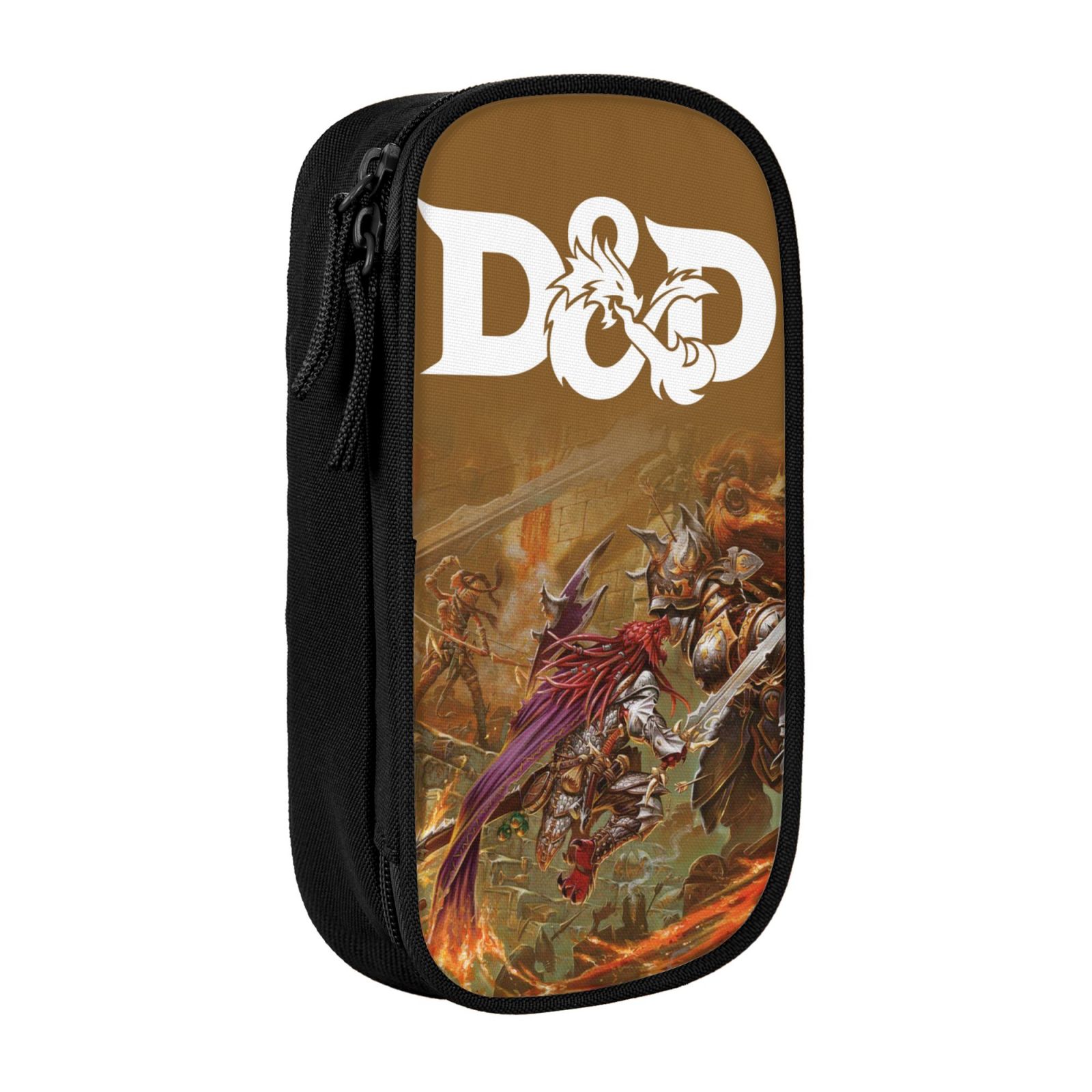 DND Dungeons And Dragons Pencil Pouch Case Makeup Bag Large Capacity ...