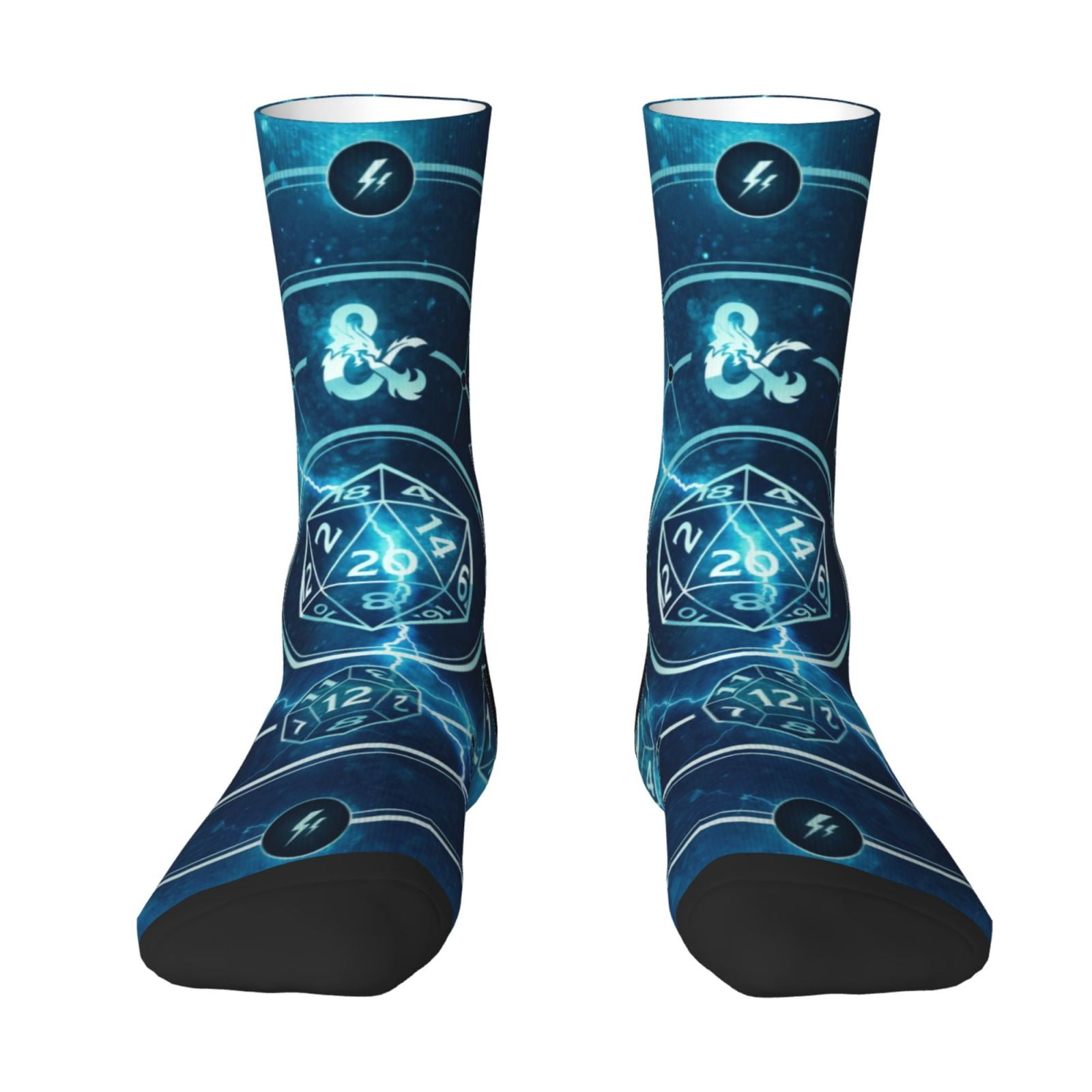 DND Dungeons And Dragons Socks Crew Novelty Socks Casual Dress Gifts ...