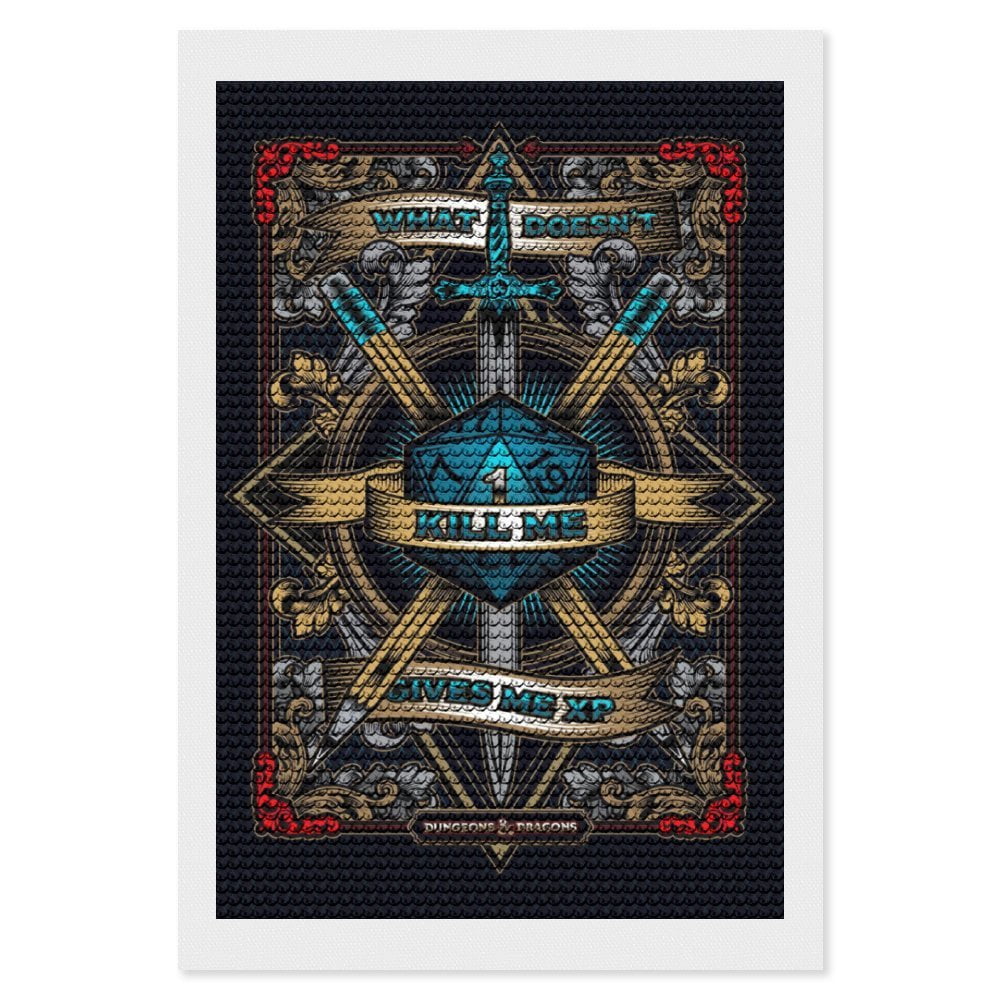 DND Dungeons And Dragons Diamond Art Kits for Adults Cartoon 5D DIY ...