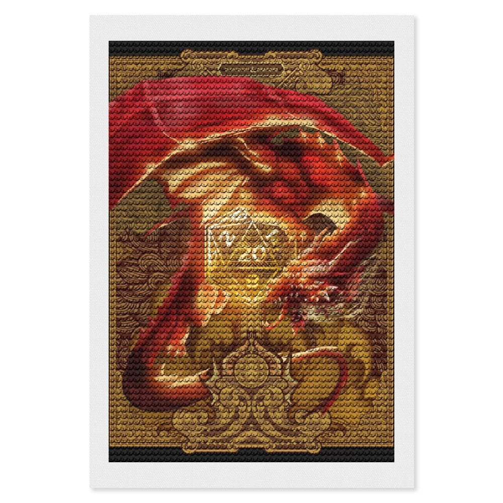 DND Dungeons And Dragons Diamond Art Kits for Adults Cartoon 5D DIY ...