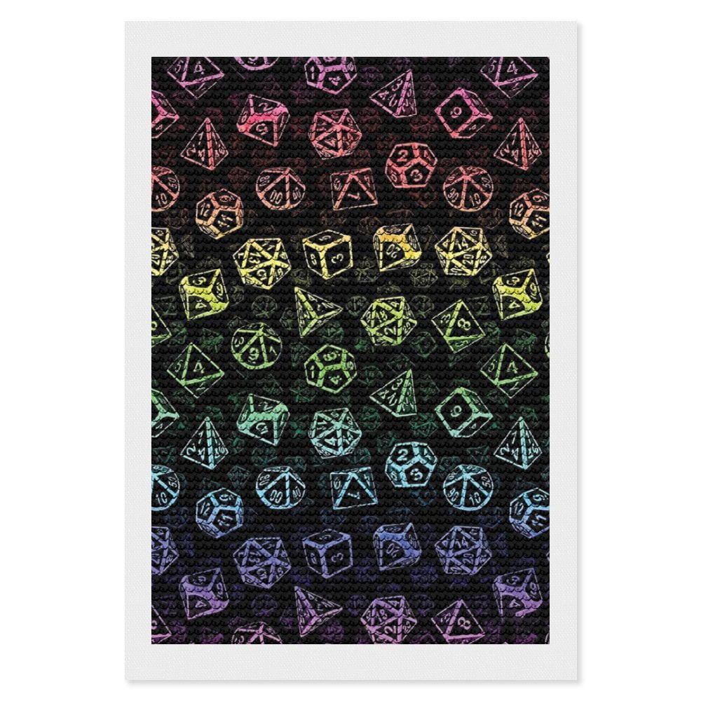 DND Dungeons And Dragons Diamond Art Kits for Adults Cartoon 5D DIY ...