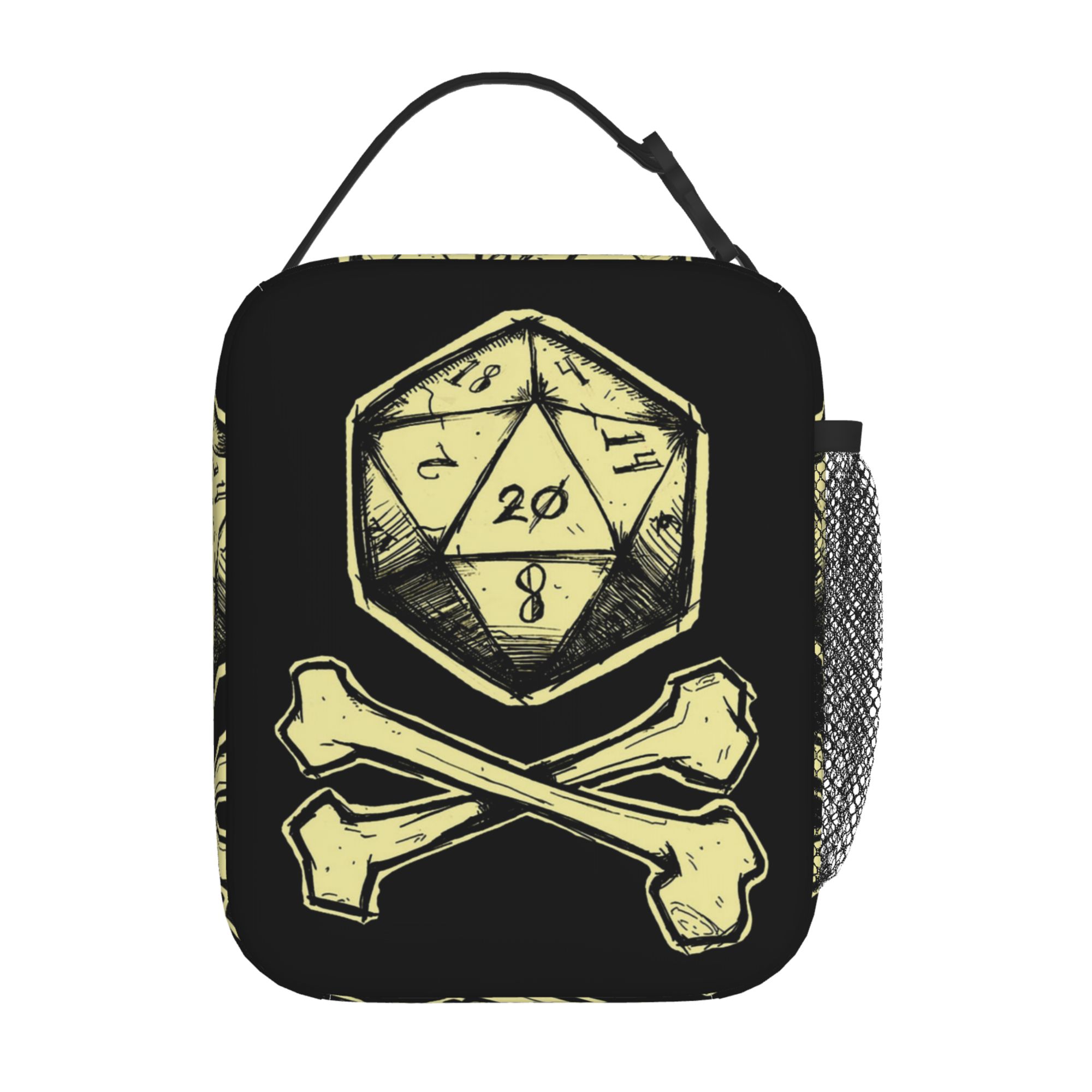 DND Dungeons And Dragons Lunch Bag Reusable Insulated Lunch Box Meal ...