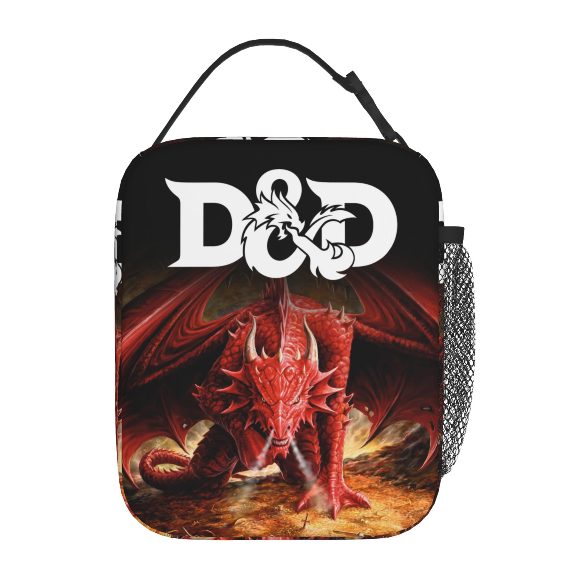 DND Dungeons And Dragons Lunch Bag Reusable Insulated Lunch Box Meal ...