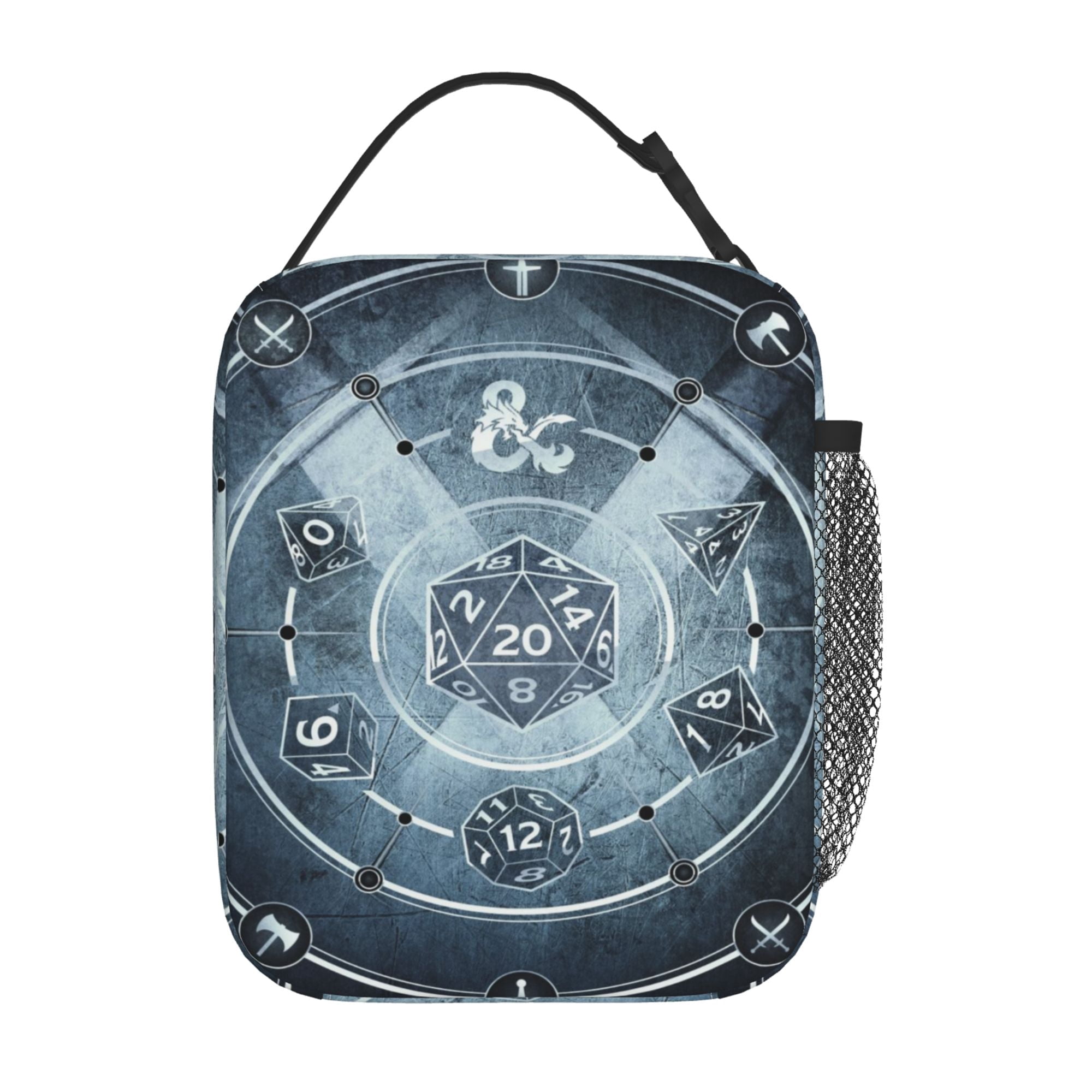 DND Dungeons And Dragons Lunch Bag Reusable Insulated Lunch Box Meal ...