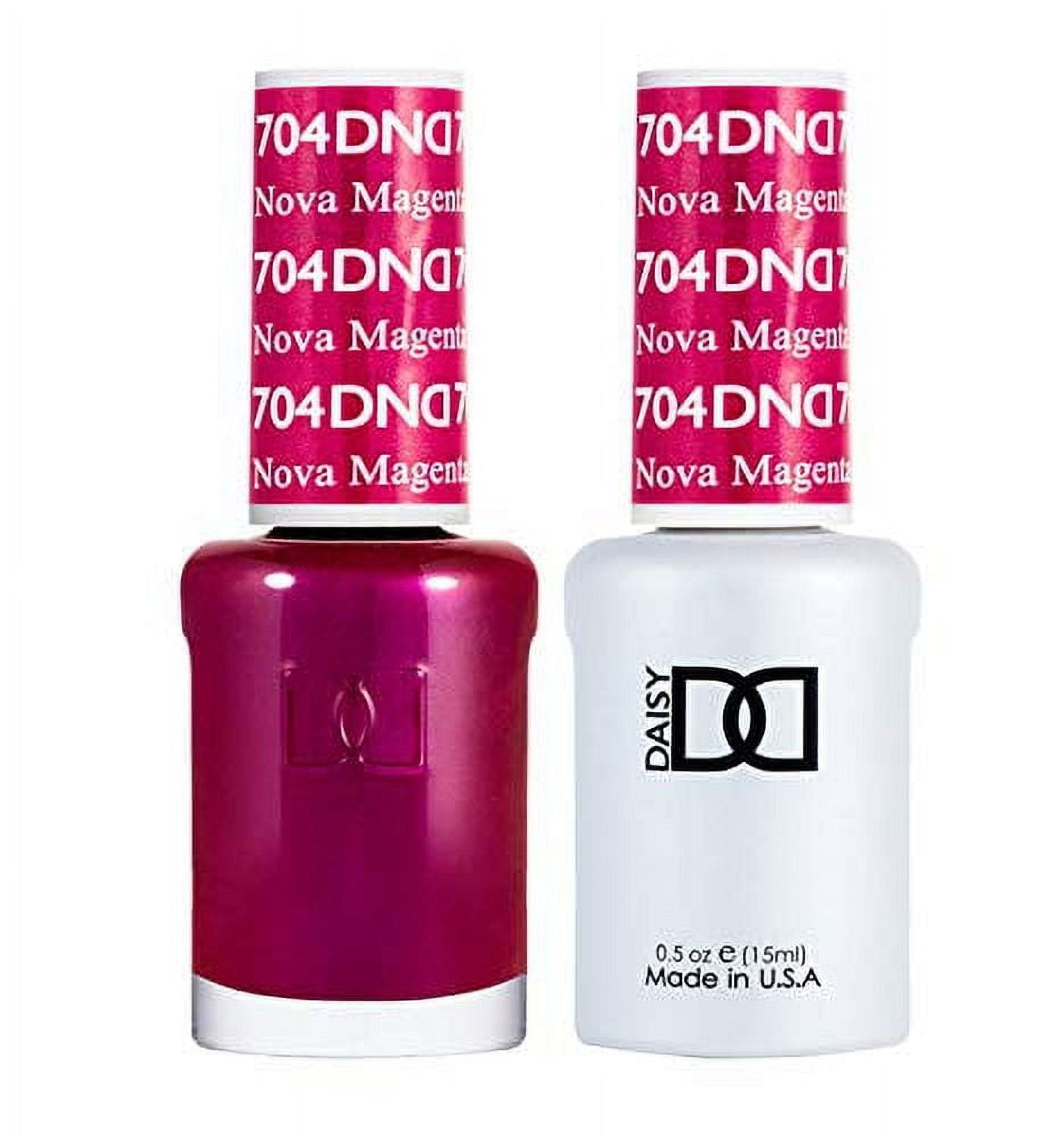 DND Duo 704 Nova Magenta Gel & Matching Polish Set - DND Gel & Lacquer ...