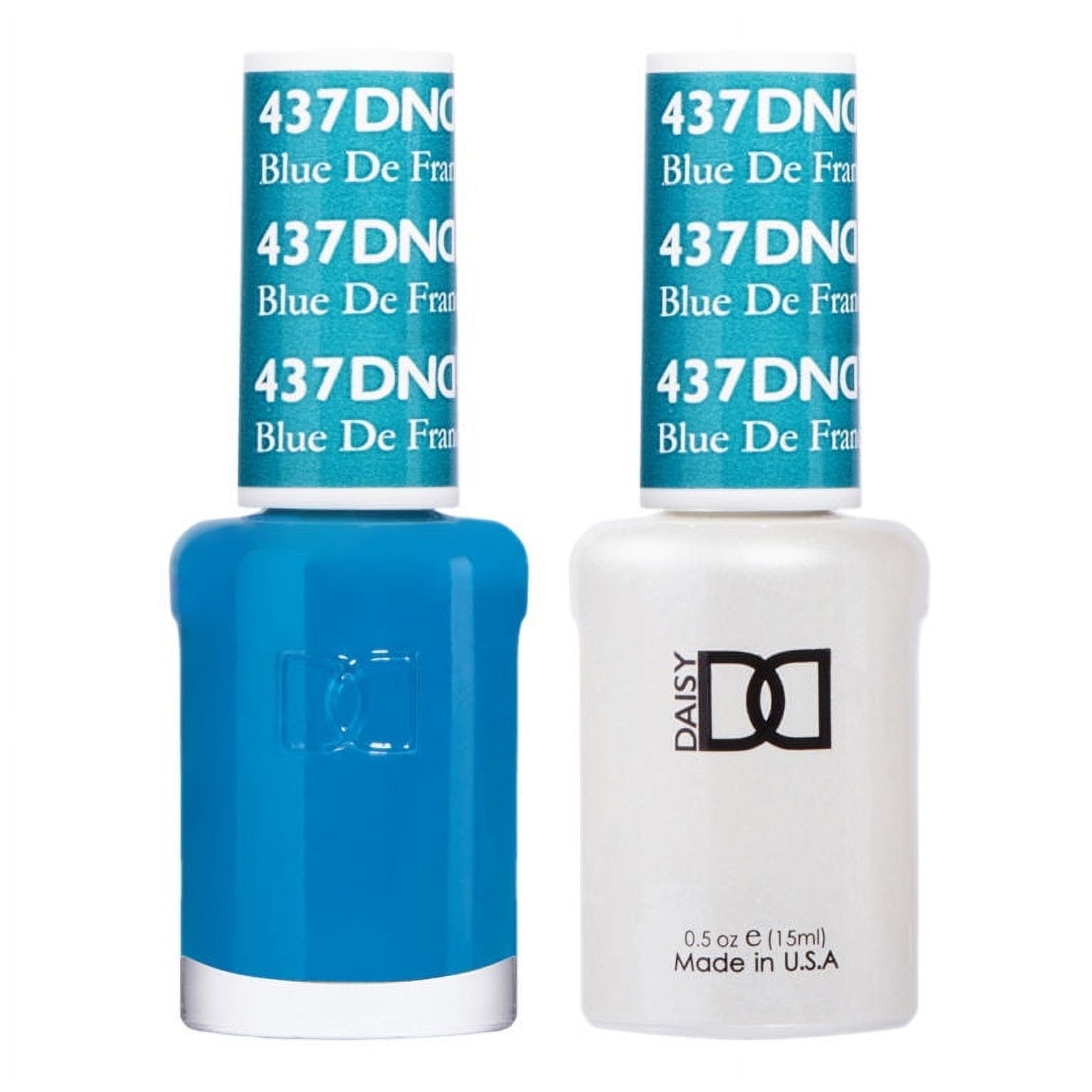 DND GEL DUO 437 Blue De France 0.5 Oz - Walmart.com