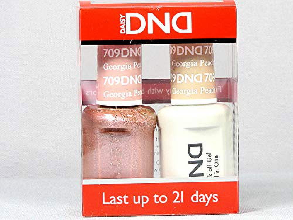 DND GEL SET (DND 709 GEORGIA PEACH) - Walmart.com