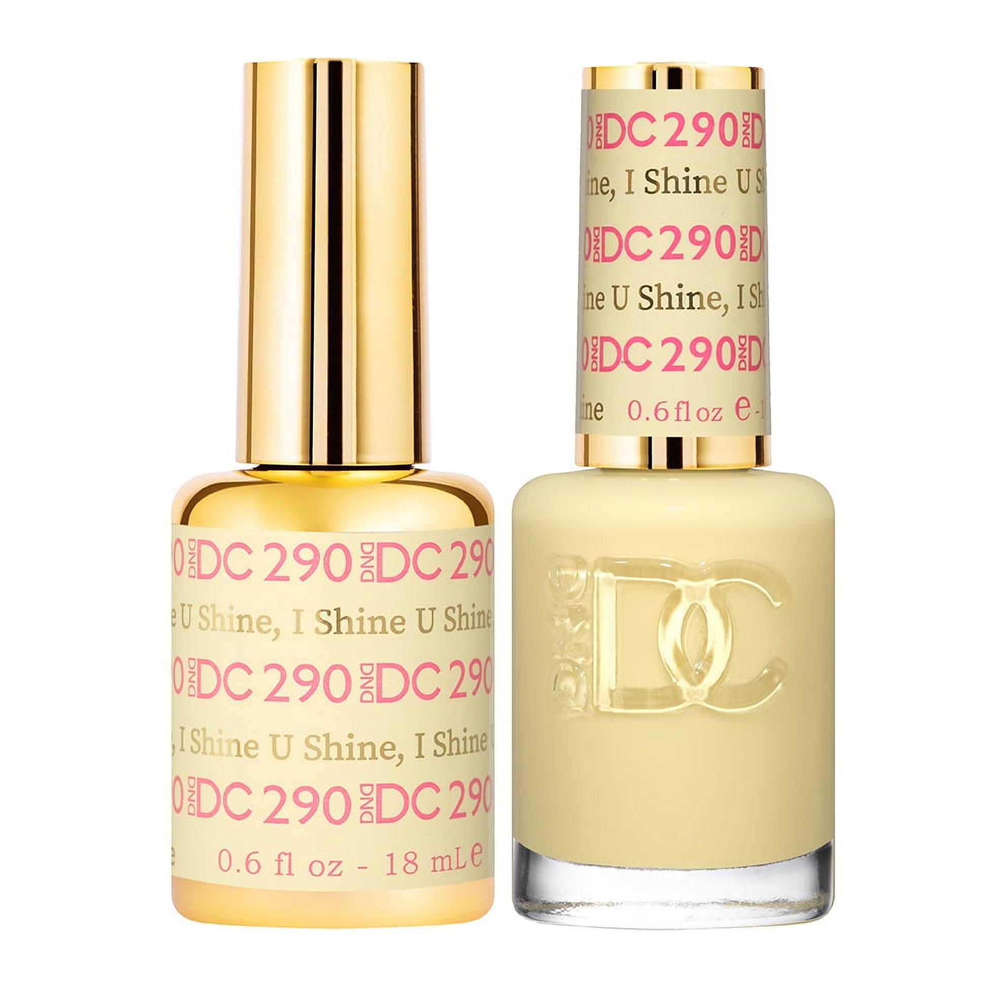 DND Duo Gel, U Shine I Shine DC 290 Gel Nail Polish, Matching Lacquer ...
