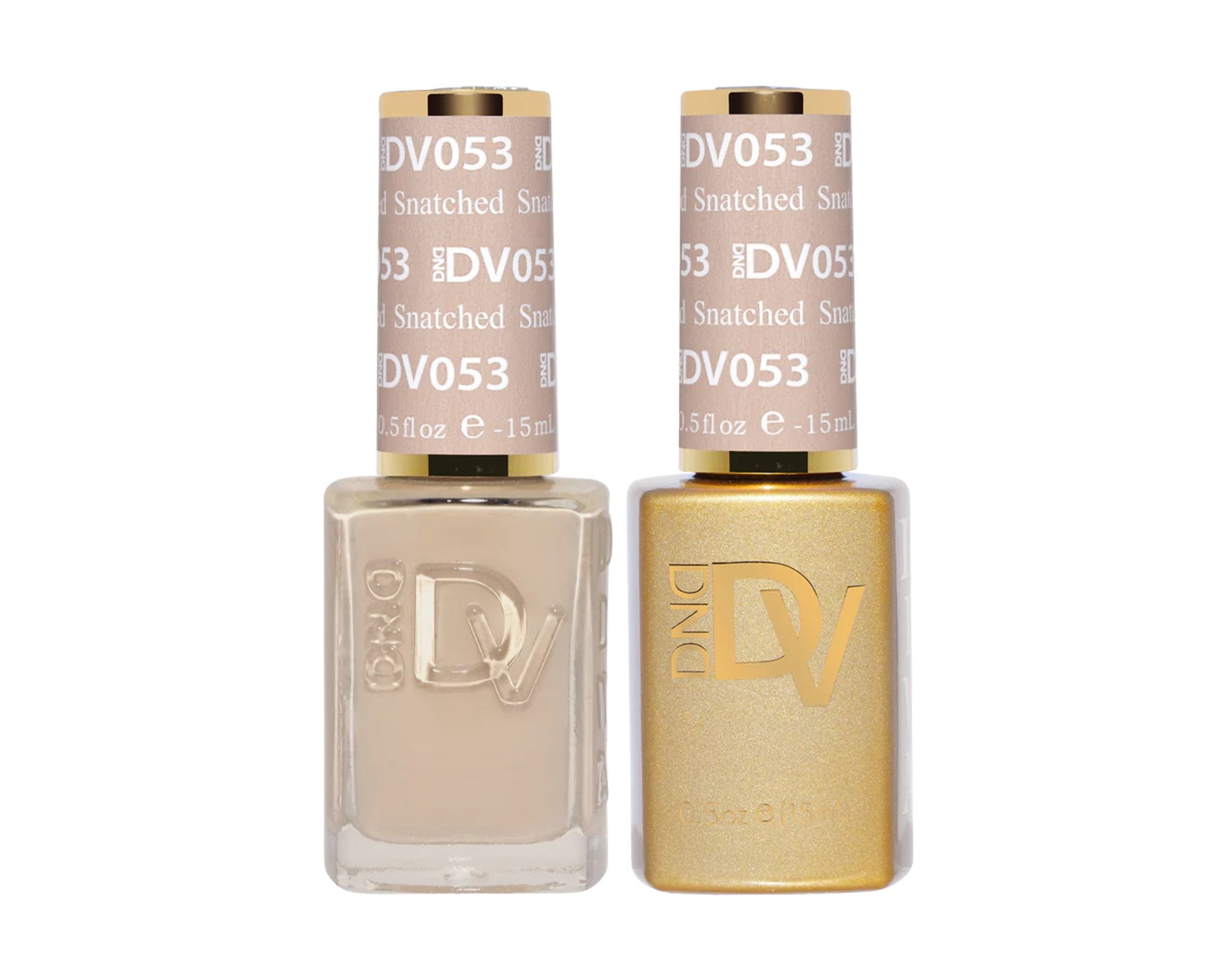 DND Gel & Nail Polish DUO - Diva Colors- #053 - Snatched - 0.5oz each ...
