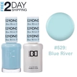 DND Gel Nail Polish & Nail Lacquer Set Soak Off Duo Set - #529 Blue ...