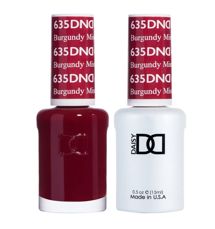 DND Gel & Polish Duo 635 Burgundy Mist - Walmart.com