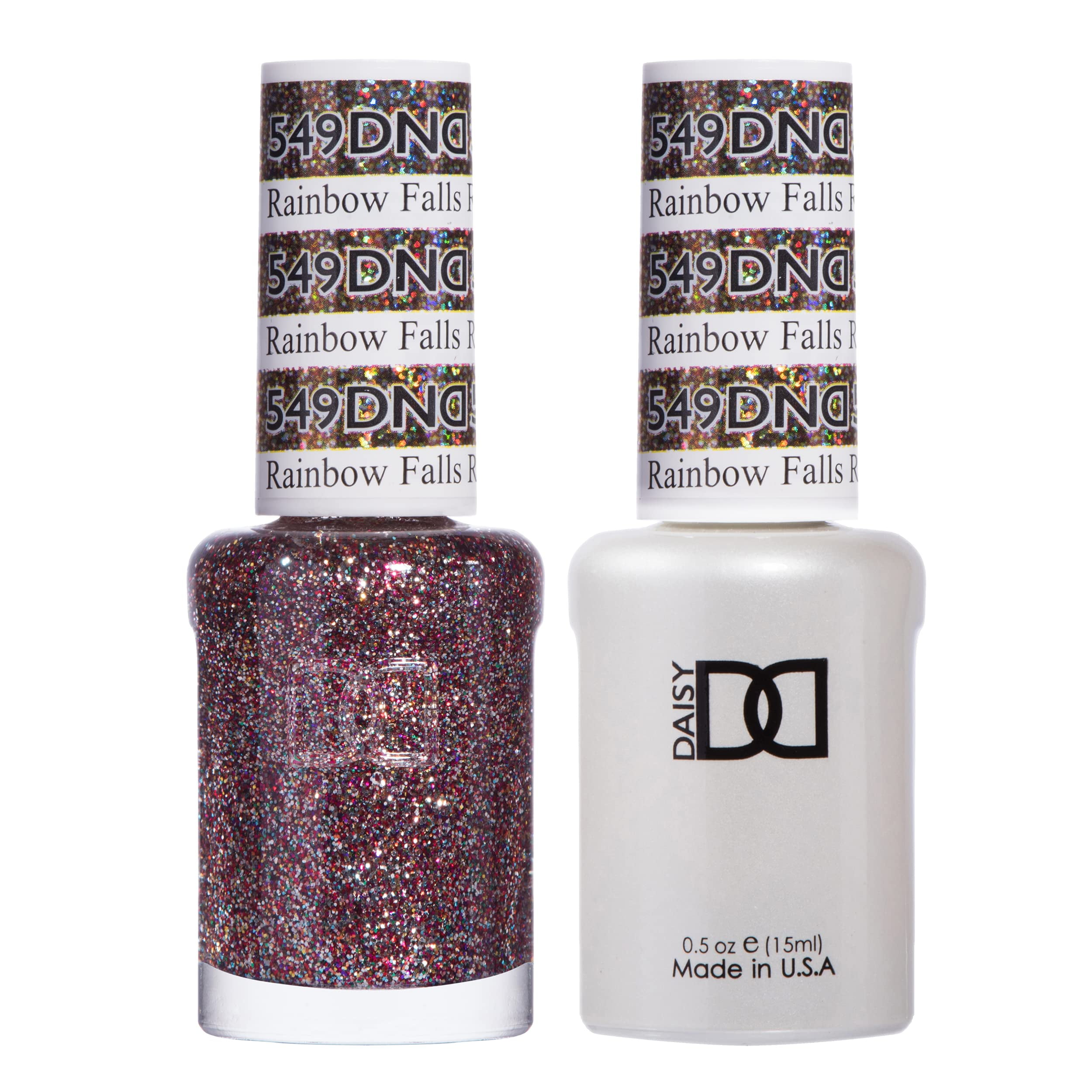 DND Gel Polish Set, MMF7 Multi Glitter Collection, UV/LED Gel Polish ...