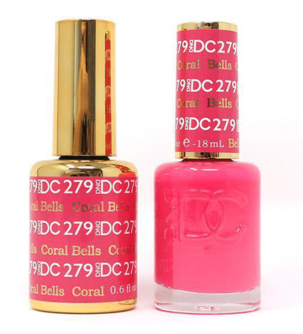 DND - Matching Color Soak Off Gel - DC Collection - DC279 CORAL BELLS ...