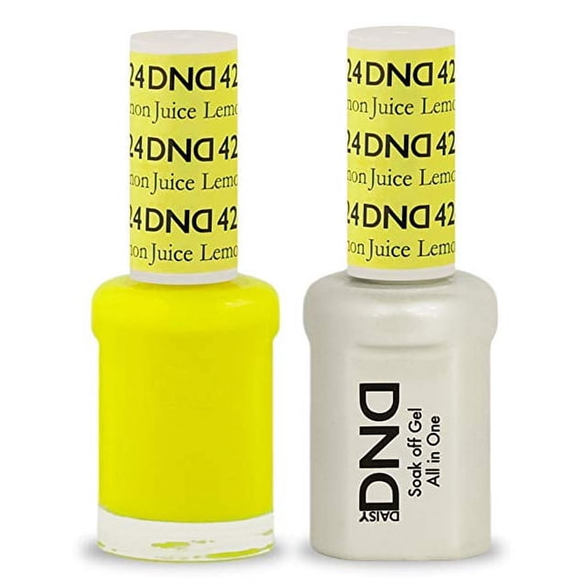 DND Perfect Duo Nail Polish Gel & Matching Lacquer Set (424 - Lemon ...