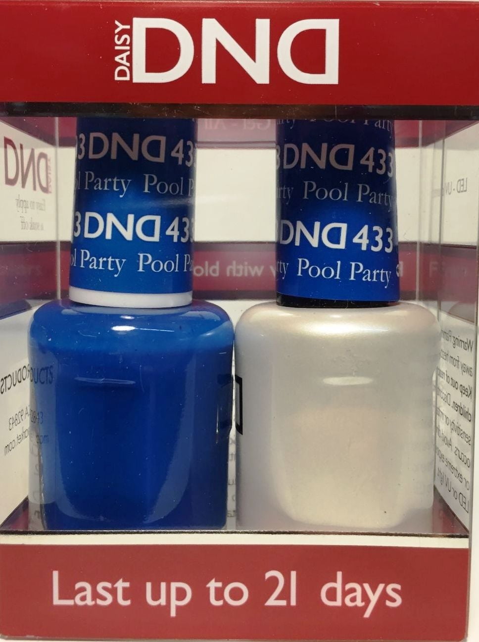 DND Nail Polish Gel & Matching Lacquer Set (433 - Pool Party) - Walmart.com