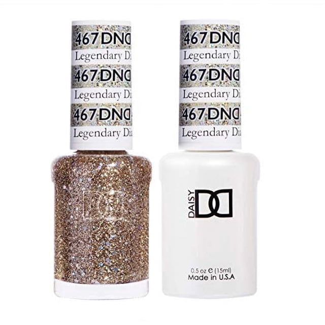 DND Nail Polish Gel & Matching Lacquer Set - 467 LEGENDARY DIAMOND ...