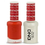 DND Nail Polish Gel & Matching Lacquer Set (474 -Stiking red) - Walmart.com
