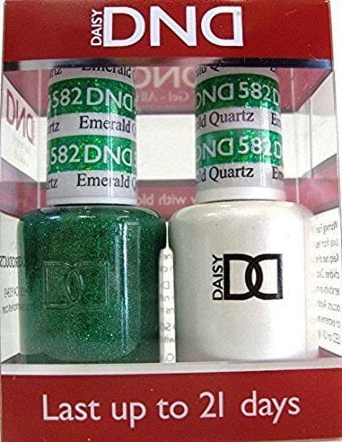 DND Nail Polish Gel & Matching Lacquer Set (582 - Emerald Quartz ...